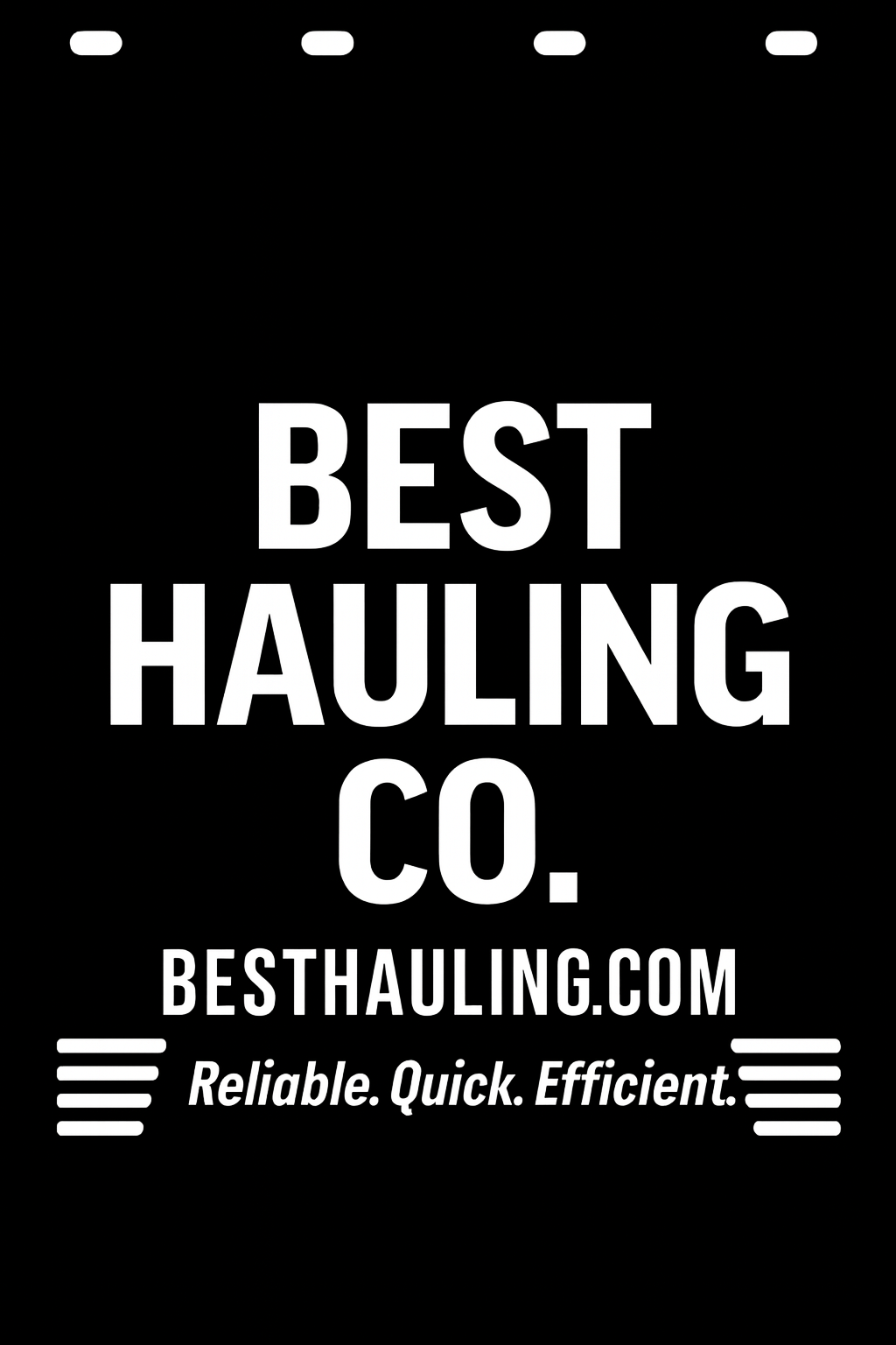 Custom Semi-Truck, Work Truck, Box Truck Mud Flap | Create Your Own Mu ...