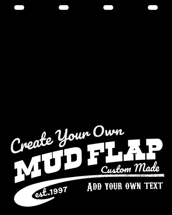 Custom Semi-Truck, Work Truck, Box Truck Mud Flap | Create Your Own Mu ...