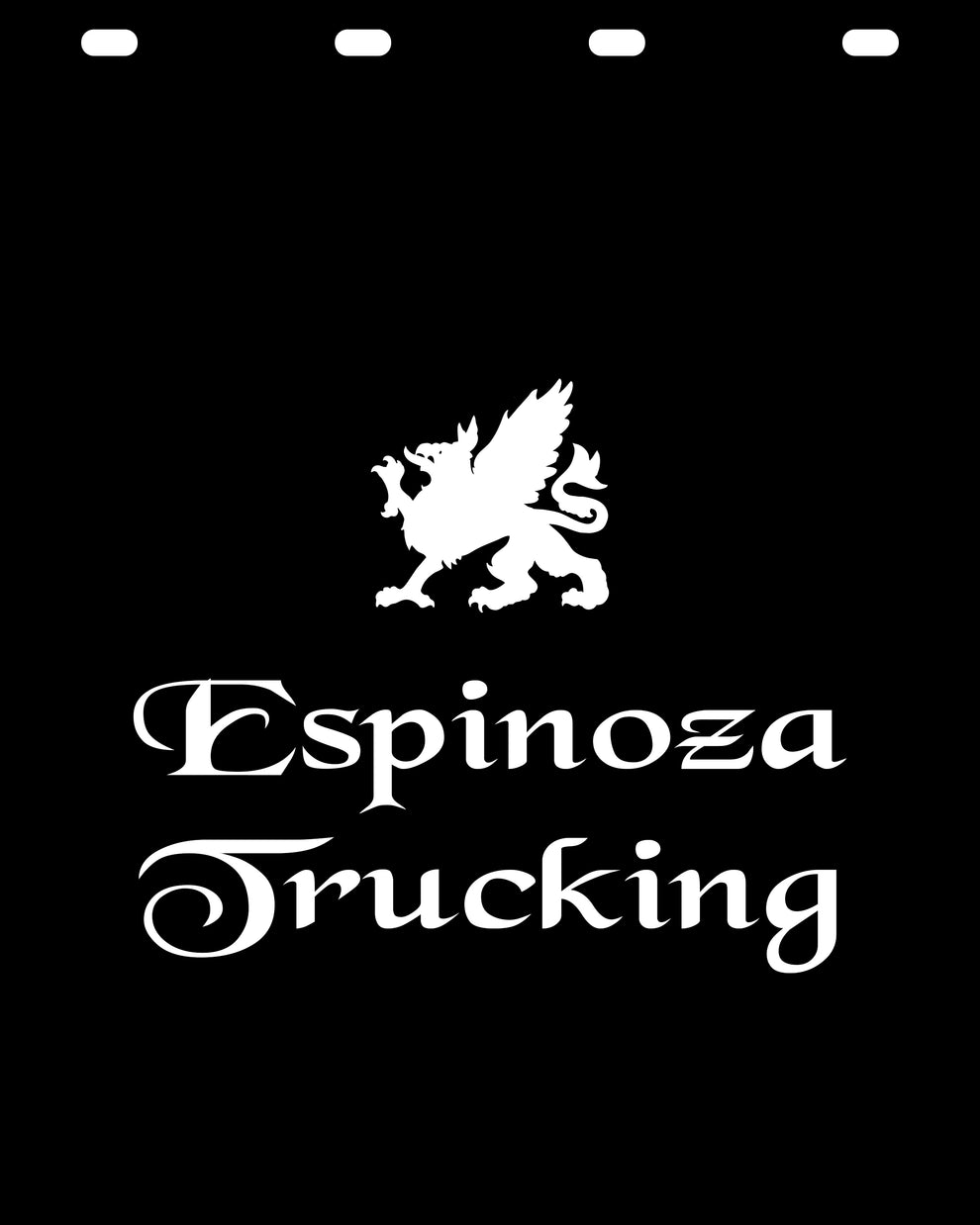 Custom Semi-Truck, Work Truck, Box Truck Mud Flap | Create Your Own Mu ...